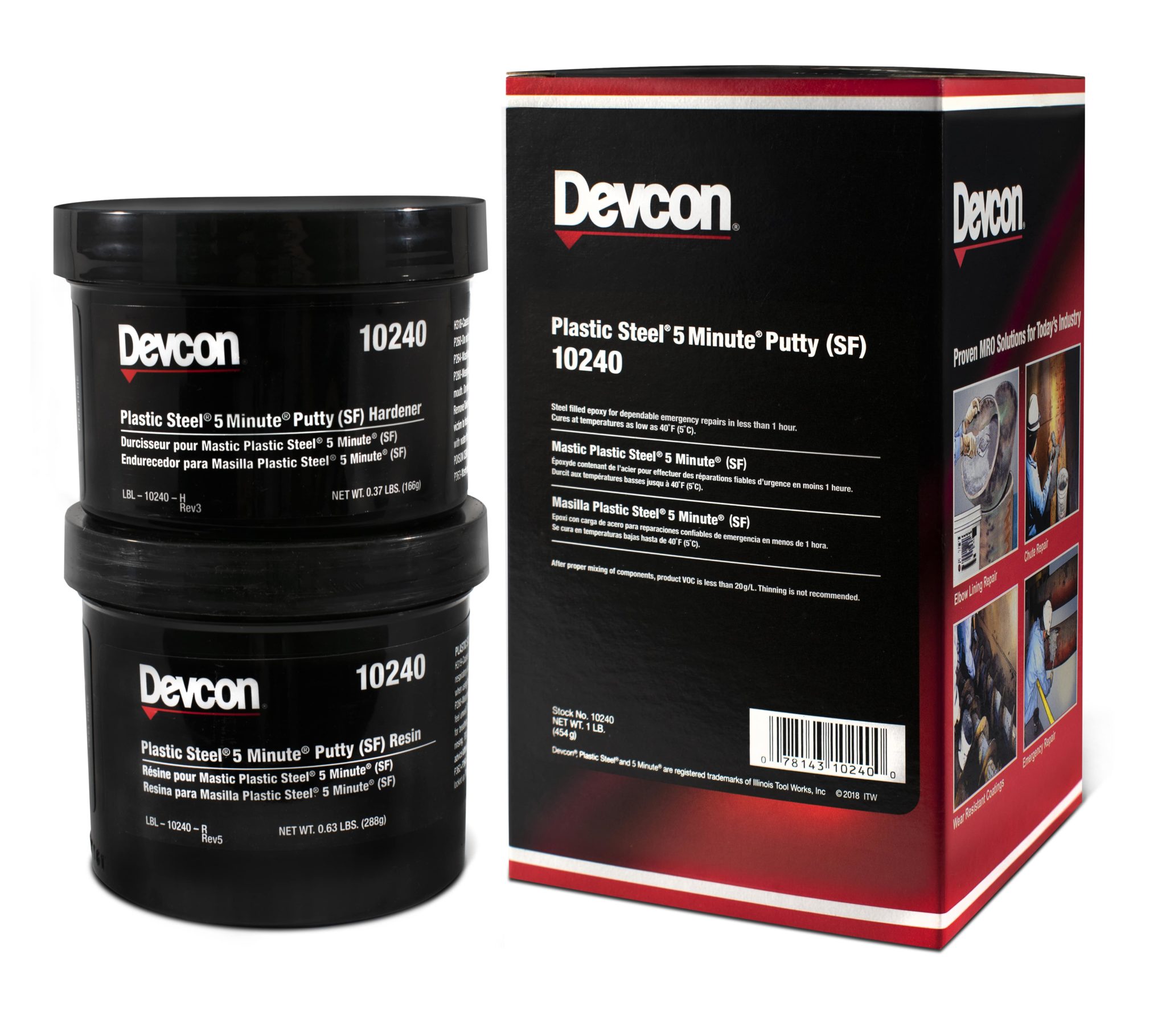 Devcon® Plastic Steel® 5 Minute® Putty (SF) - ITW Performance Polymers