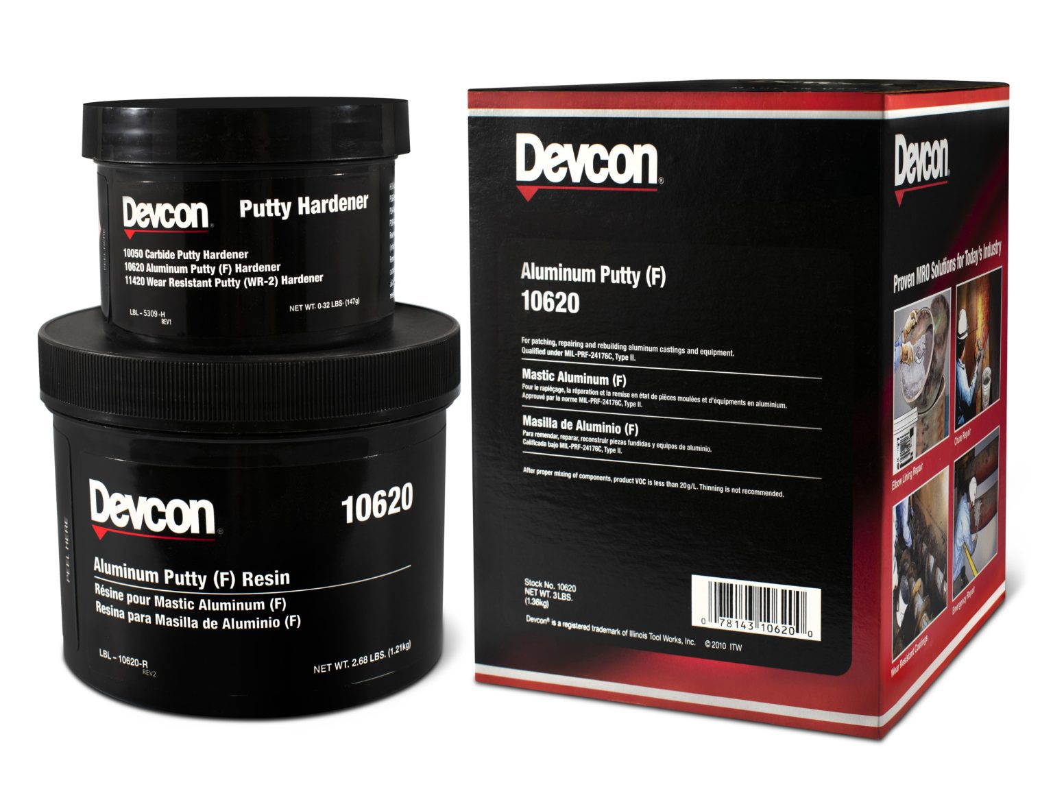 Devcon® Aluminum Putty (F) - ITW Performance Polymers