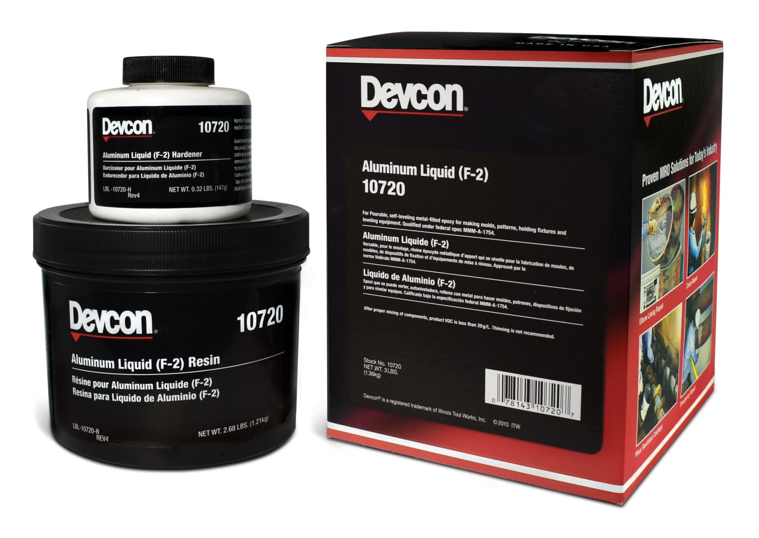 Devcon® Aluminum Liquid (F-2) - ITW Performance Polymers