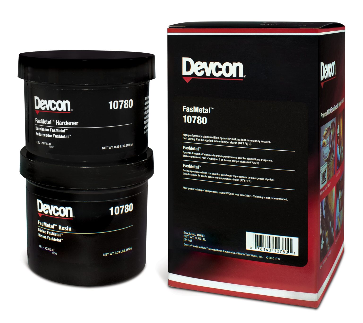 Devcon® FasMetal™ Putty - ITW Performance Polymers