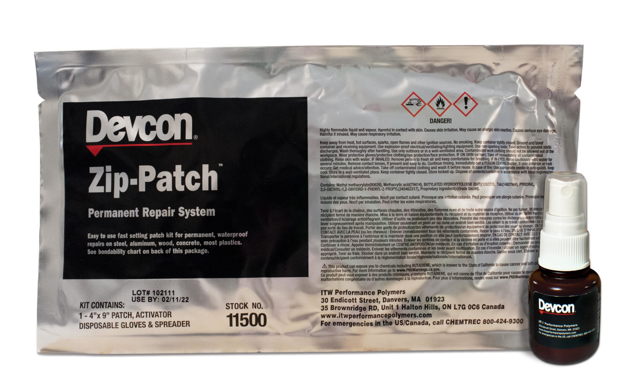 Devcon® Zip Patch™ - ITW Performance Polymers