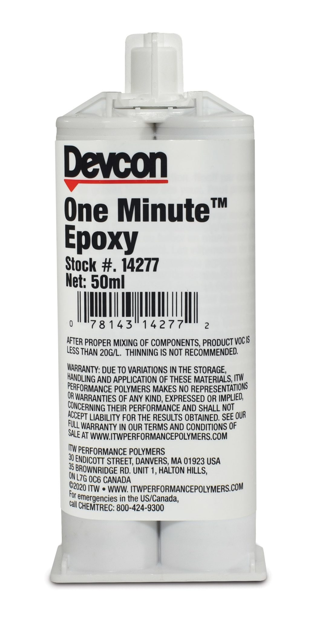 Devcon® 1 Minute Epoxy Gel Itw Performance Polymers
