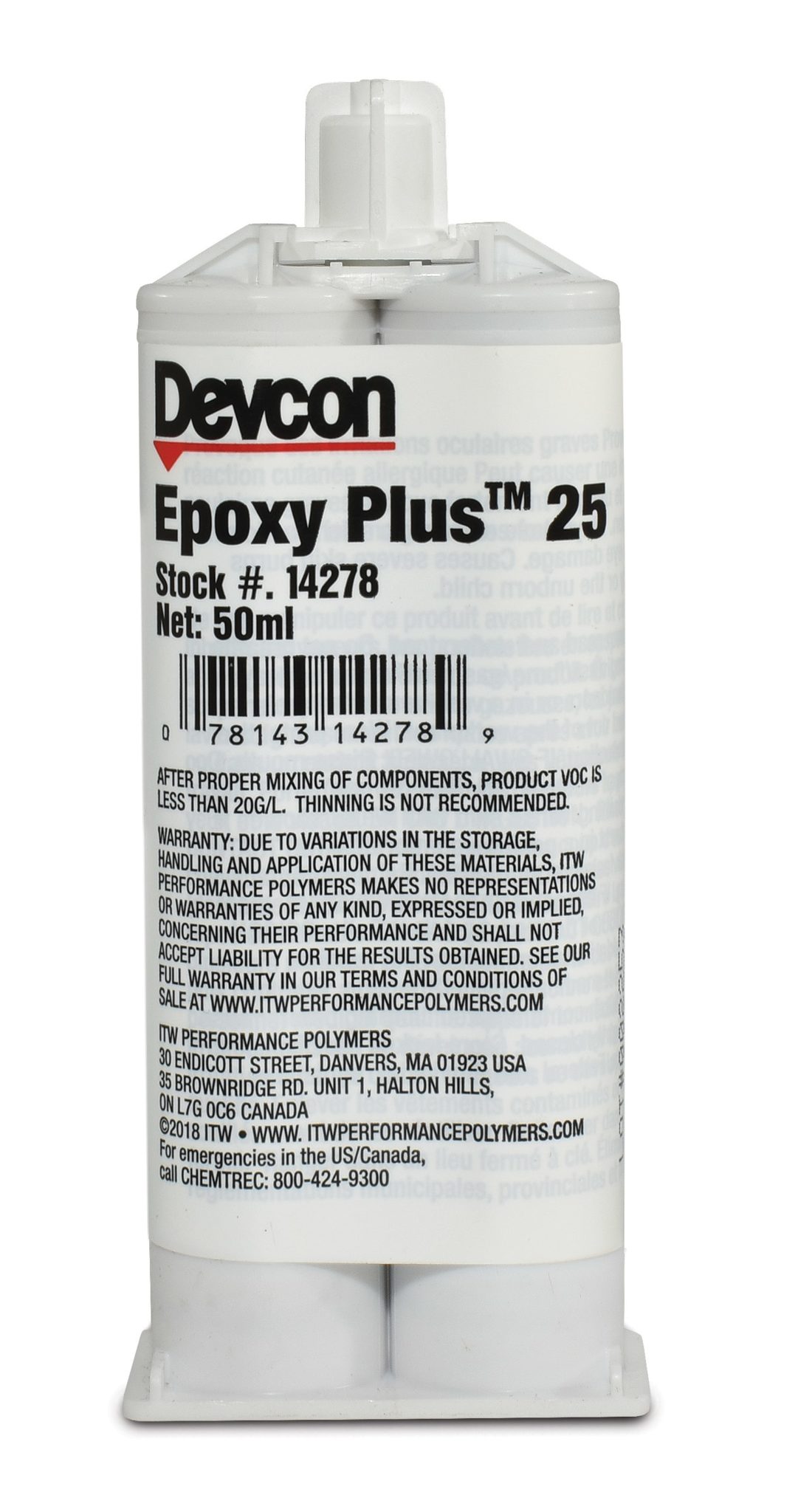 Devcon® Epoxy Plus 25 Itw Performance Polymers