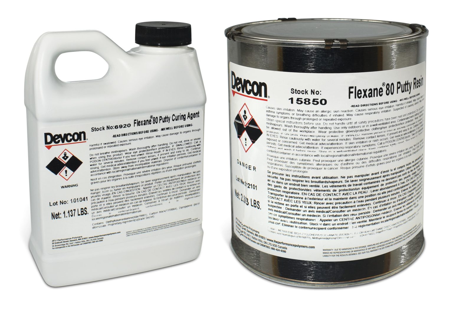 Devcon® Flexane® 80 Putty - ITW Performance Polymers