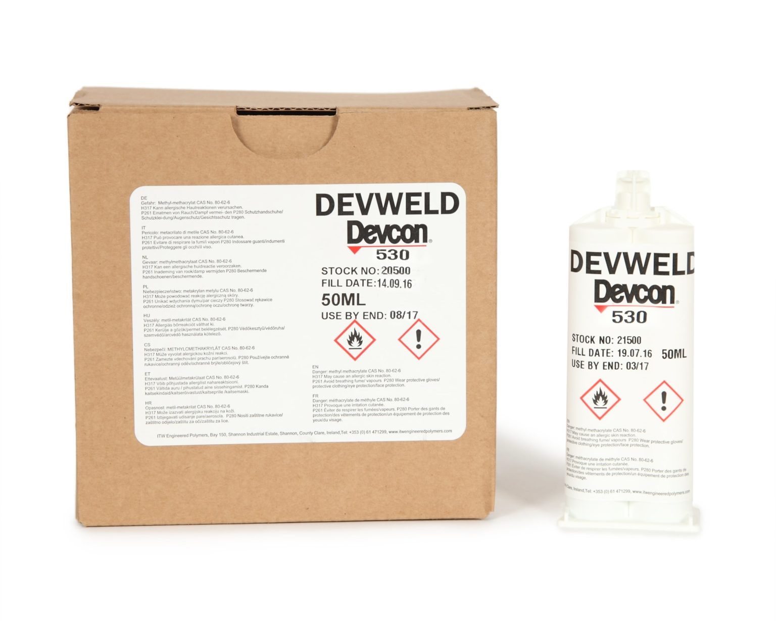 Devcon® Devweld 530 - ITW Performance Polymers