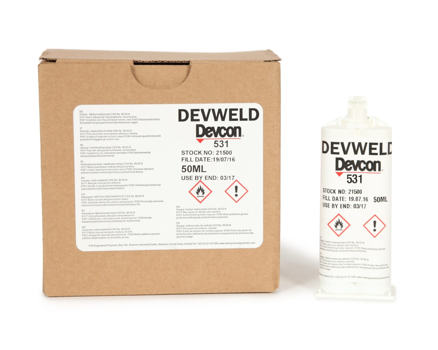 Devcon® Devweld 531 - ITW Performance Polymers