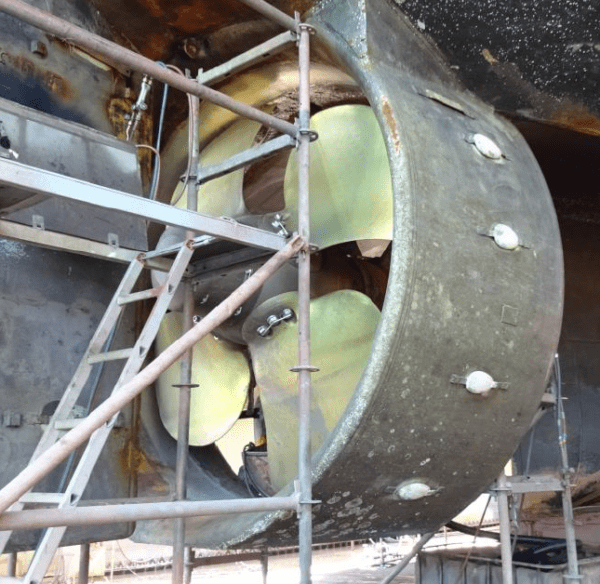 Propeller Cavitation & Corrosion Eliminated with Devcon® Coating - ITW ...