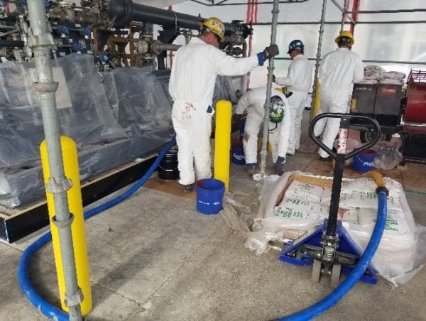 Pumpable Chockfast® Red Versaflow Grout for Lube Oil Skids - ITW ...